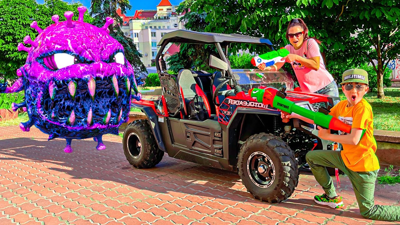 Little Driver Den ride on Cars - Compilation for children - smallumovie